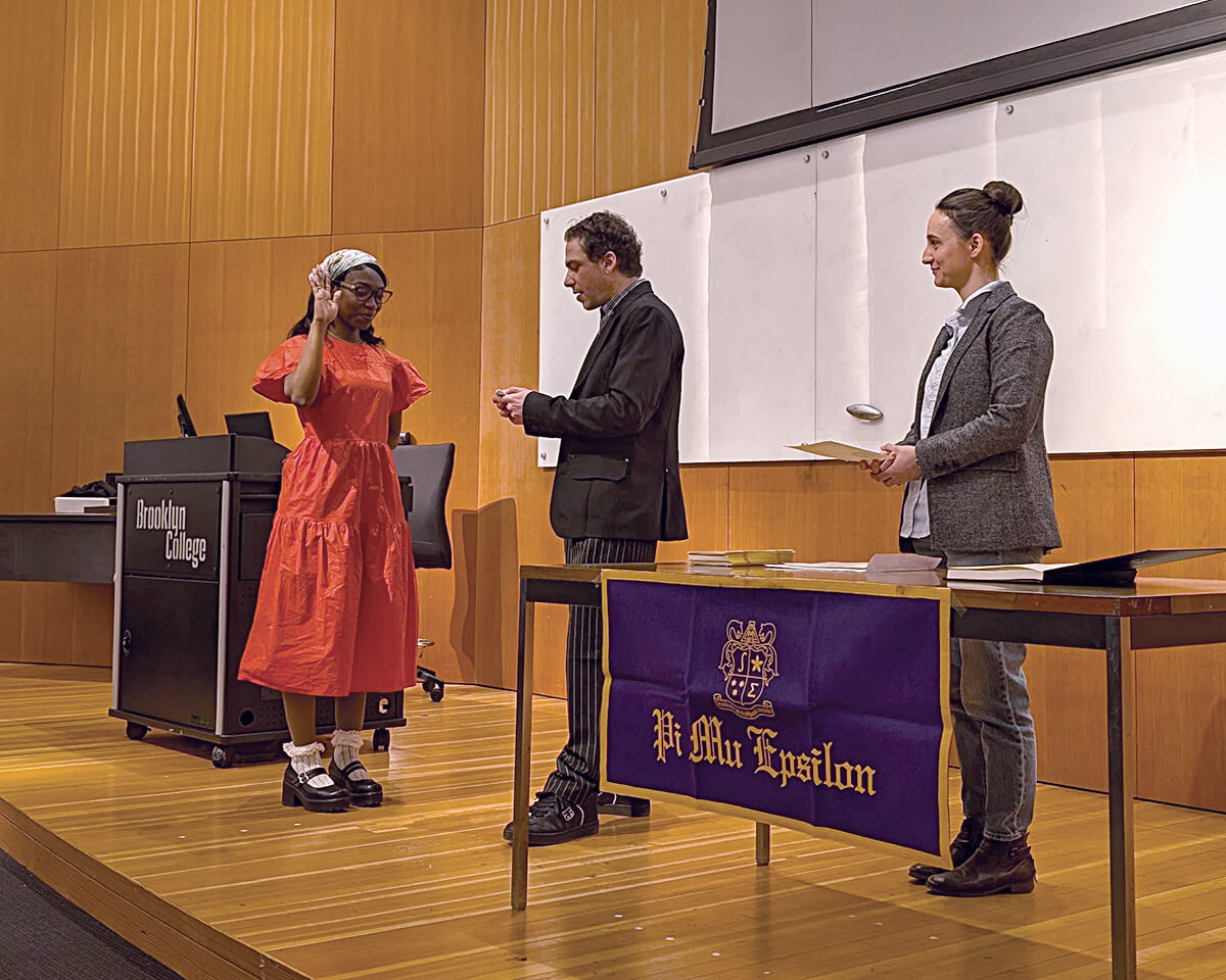 Students Inducted into Pi Mu Epsilon | Brooklyn College