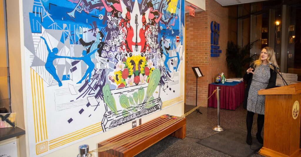 Second Student-Led Community Mural Graces Campus | Brooklyn College
