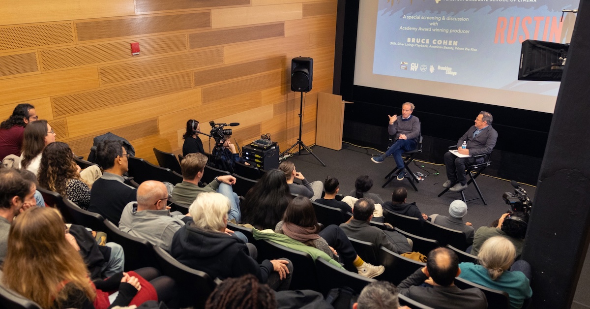 Feirstein Graduate School of Cinema Welcomes Bruce Cohen as Filmmaker ...