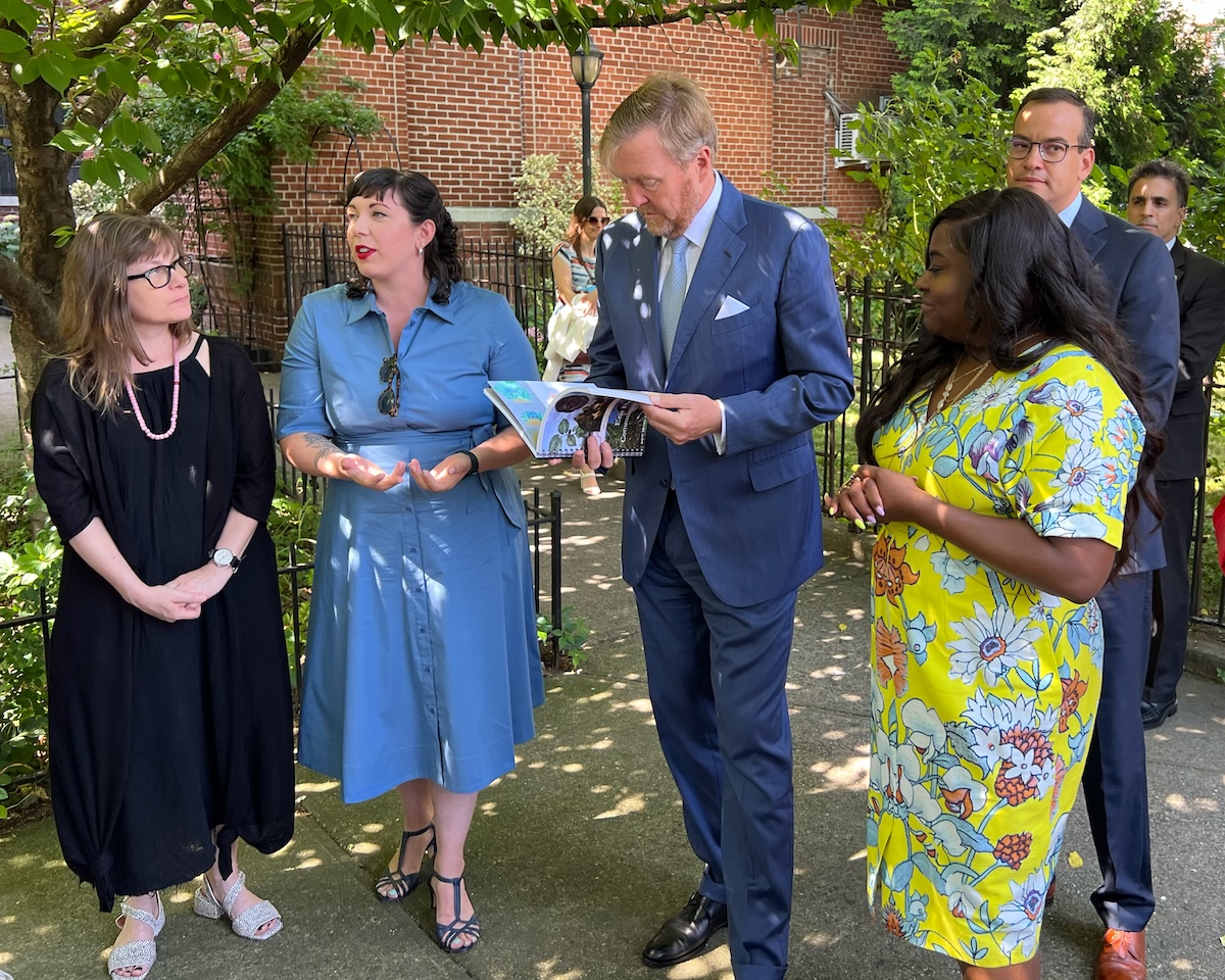 Anthropology Professor Kelly Britt Engages with King and Queen of the ...